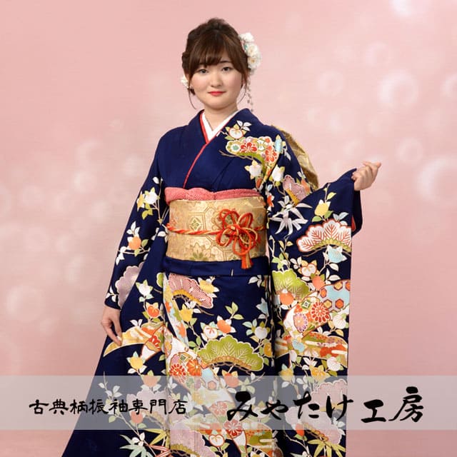 久保耕の振袖|本格手描き京友禅が廃業後も引き継がれている 久保耕の振袖|本格手描き京友禅が廃業後も引き継がれている
